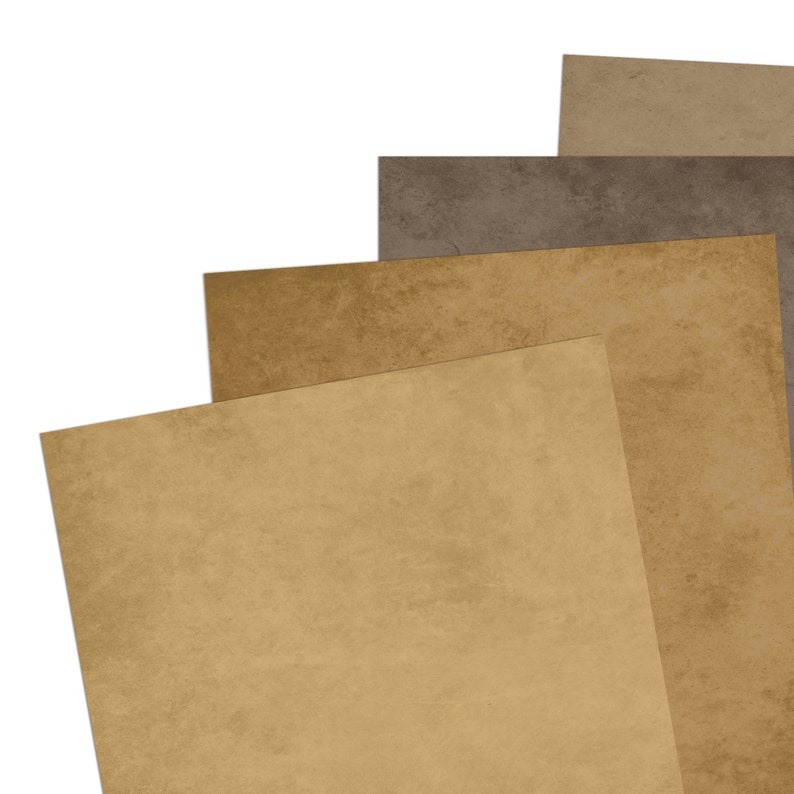 Brown Grunge Digital Paper, Scrapbook Paper, Vintage Brown Paper ...