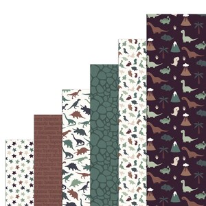 Dinosaur Digital Paper, Scrapbook Paper, Dinosaur Pattern, Printable ...