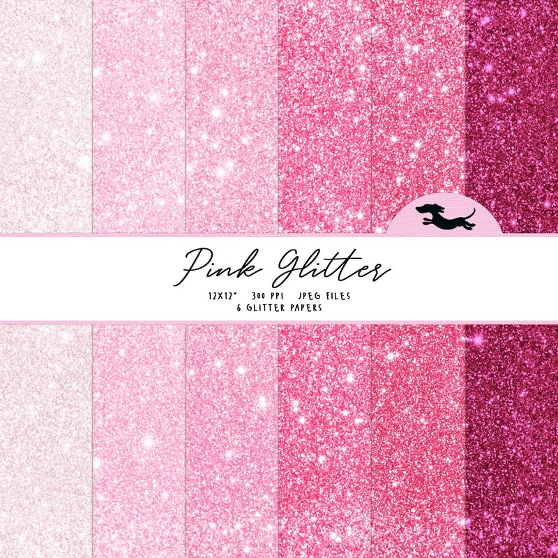 Pink Party Glitter Wall - Etsy