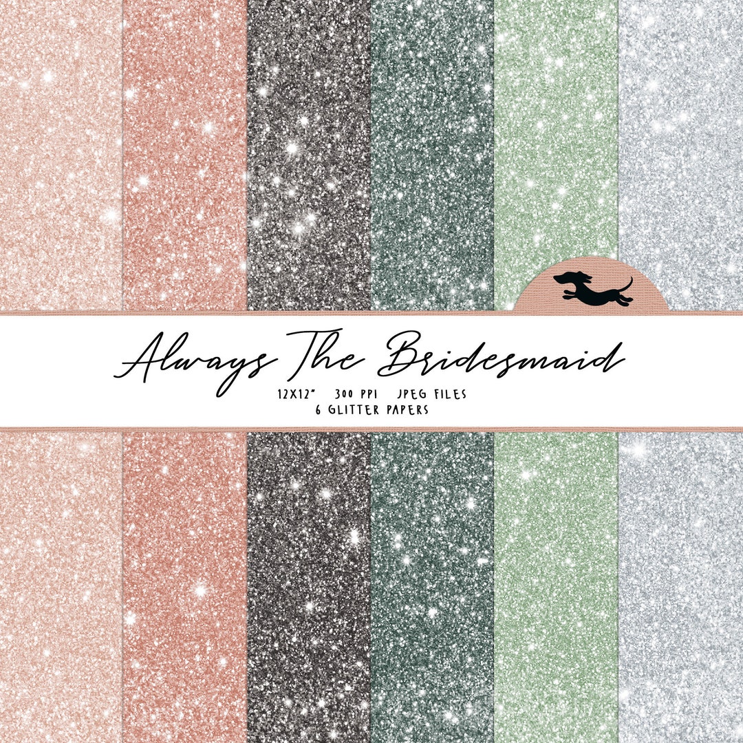 Glitter Digital Paper, Scrapbook Paper, Sparkle Paper, Printable ...