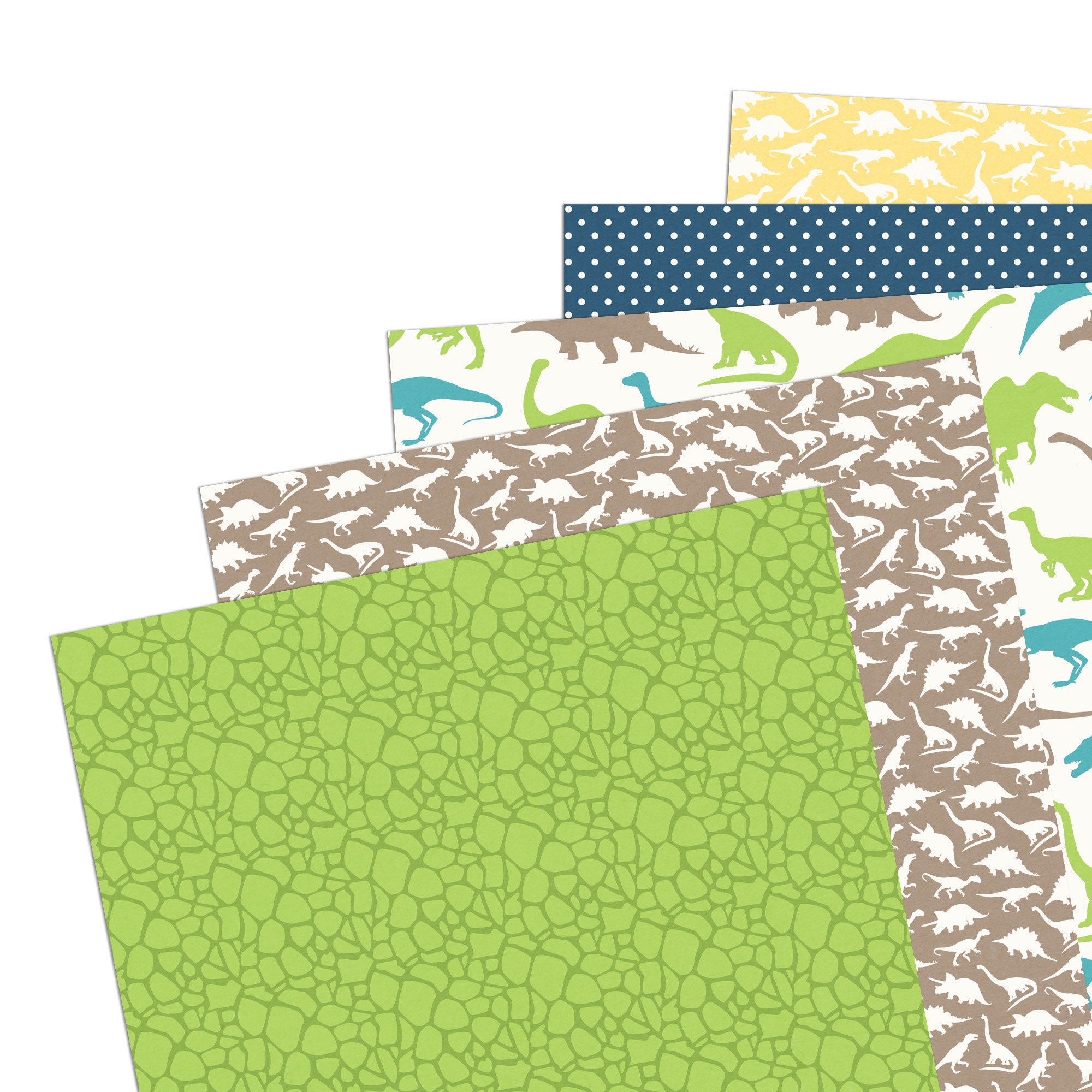 Dinosaur Digital Paper, Scrapbook Paper, Boys Dinosaur Pattern ...