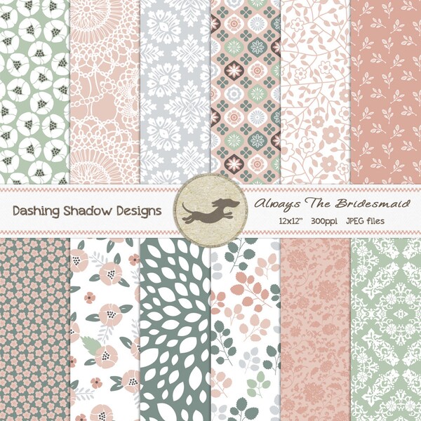 Lace Digital Paper - Etsy