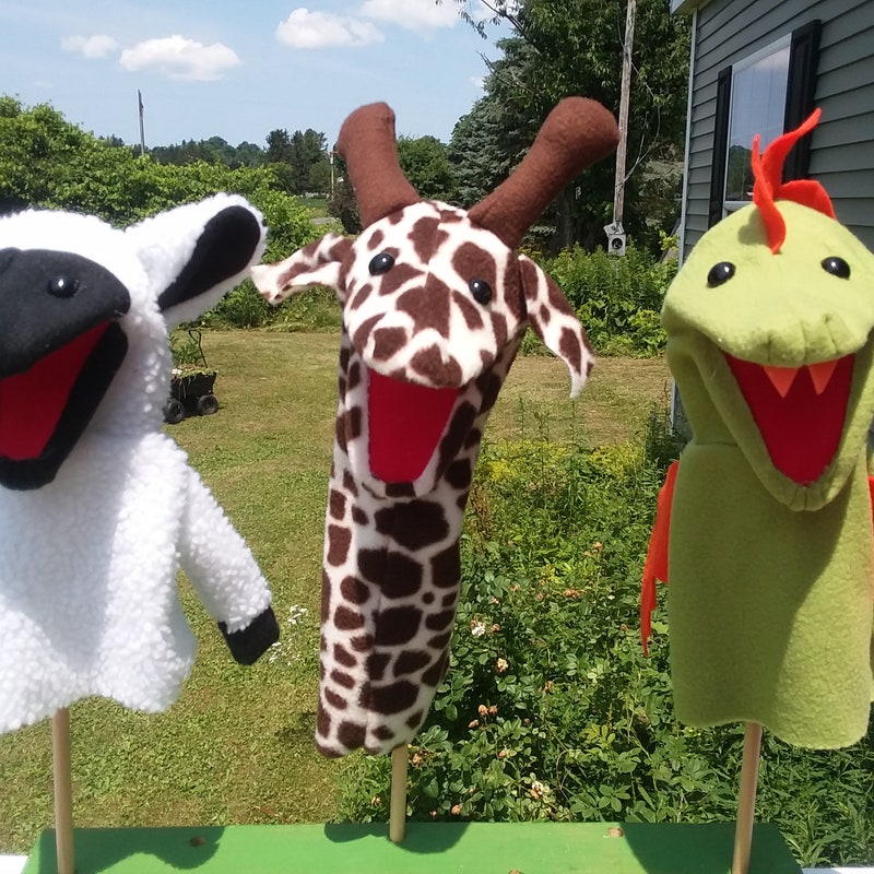 Sheep Puppet - Etsy