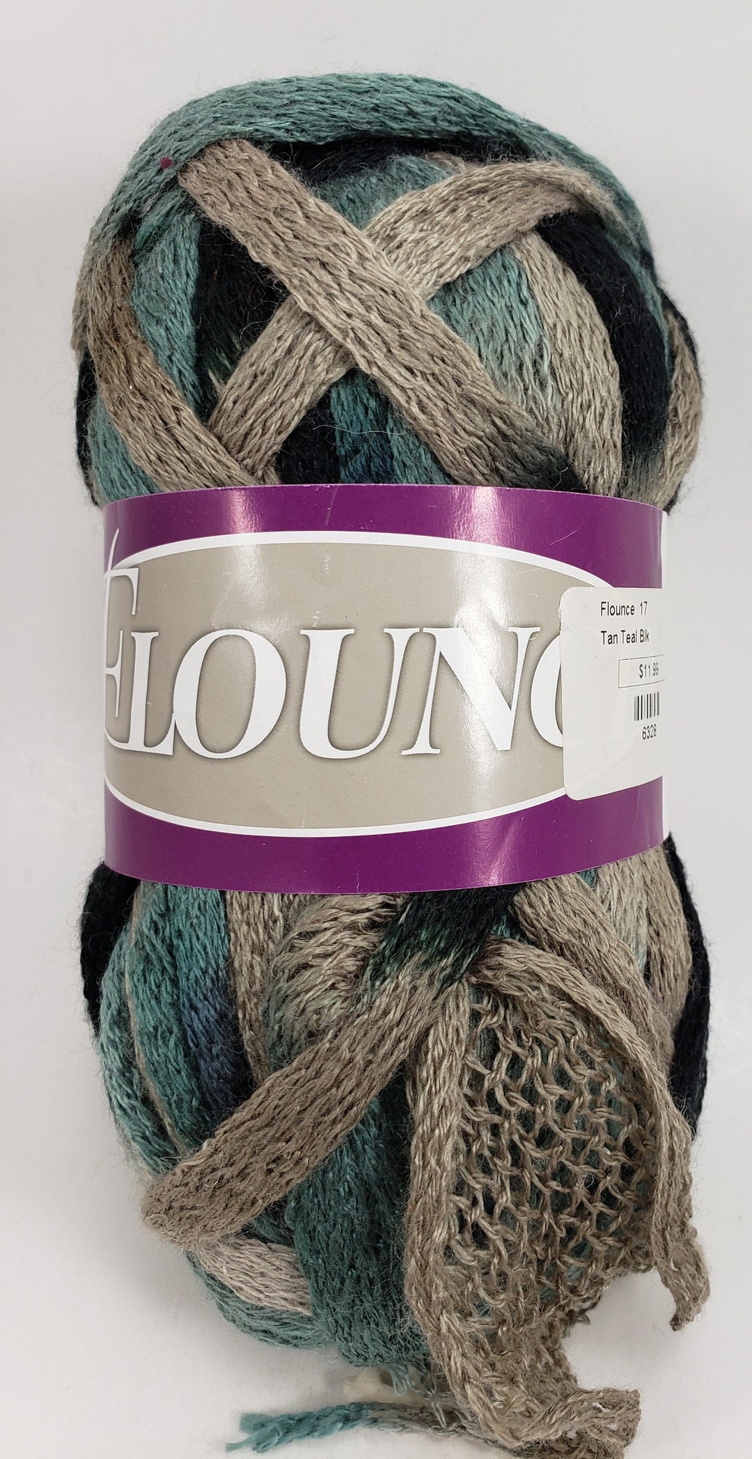 Flounce # 17 Variegated, Multicolored Yarn - Etsy