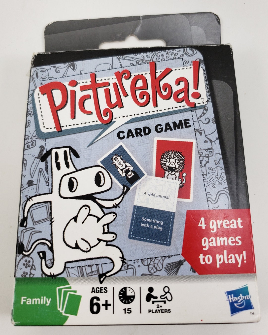 Hasbro Parker Brothers Pictureka Card Game - Open Box - Etsy