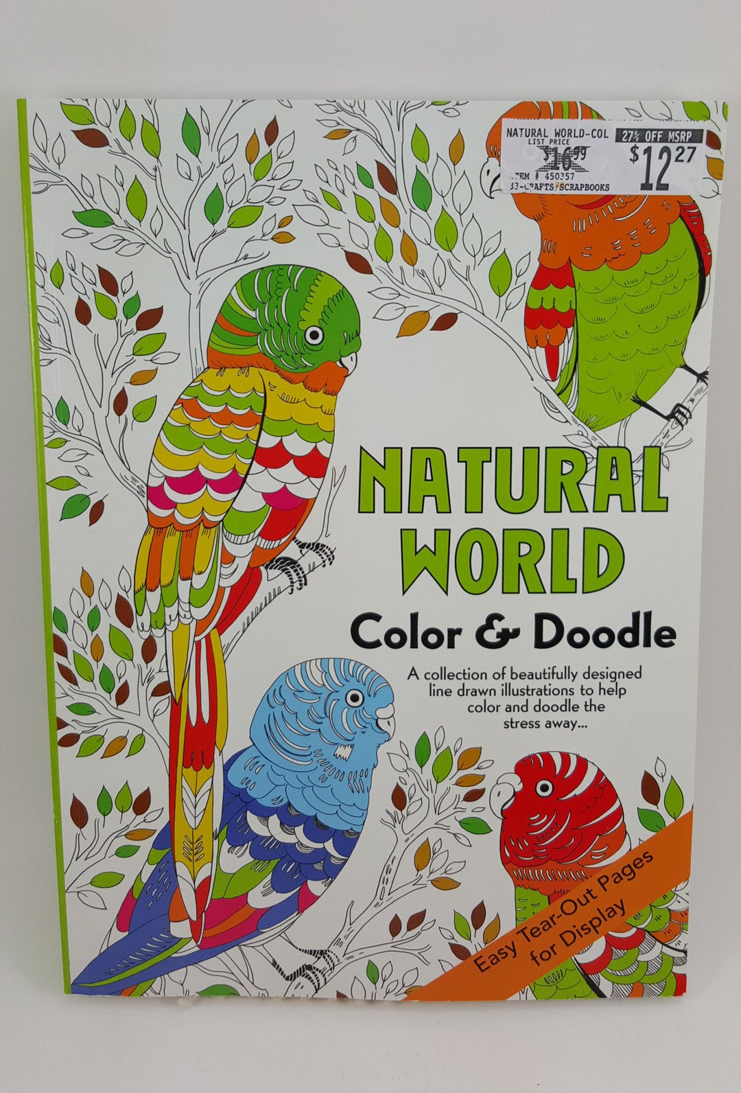 Natural World Color and Doodle Coloring Book - Etsy