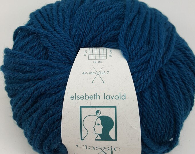 Elsebeth Lavold Classic AL pine Green Yarn - Etsy