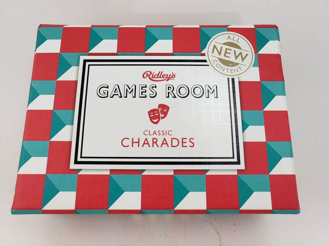 Ridley's Games Room Classic Charades Question Cards - Etsy