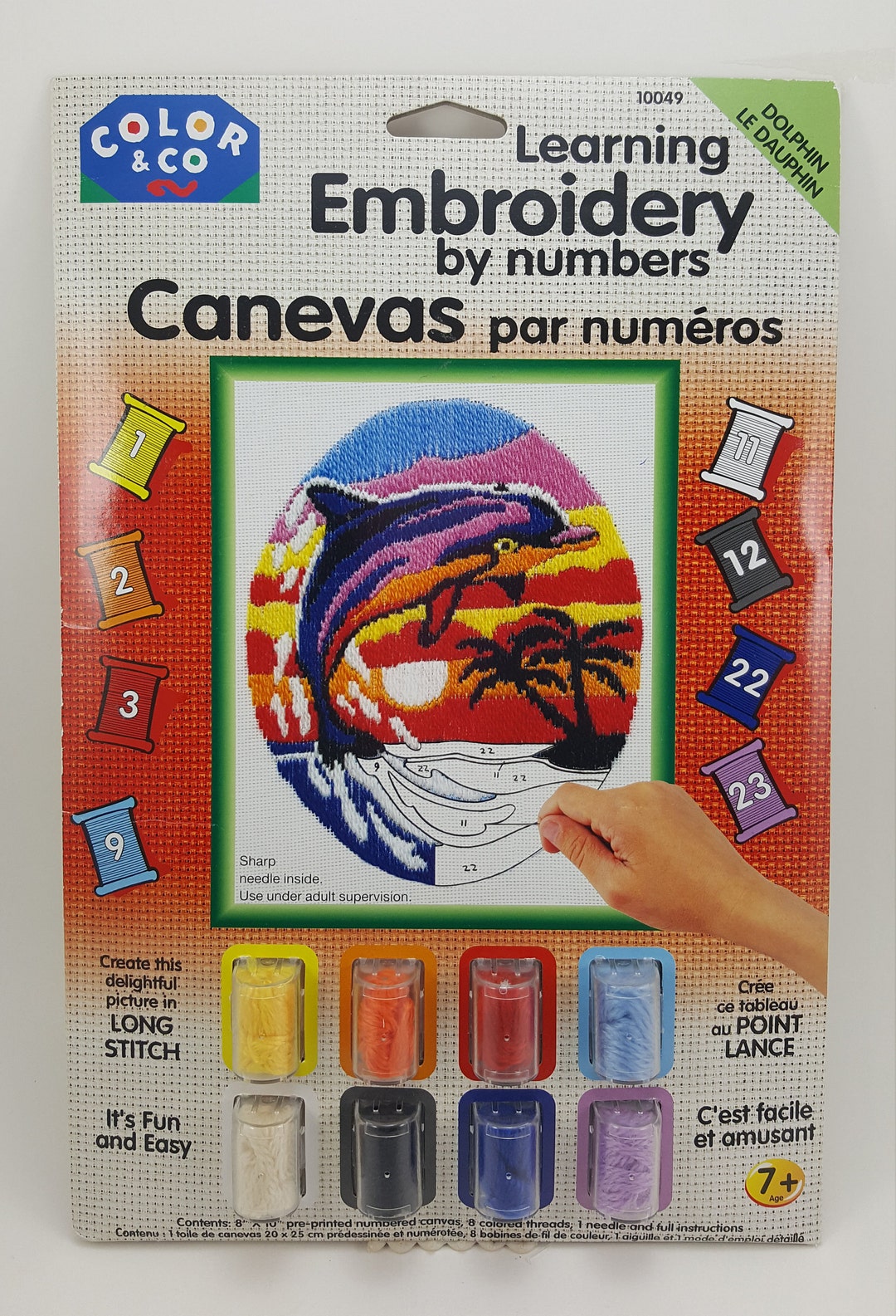 Color & Co Learning Embroidery by Numbers 10049 - Etsy