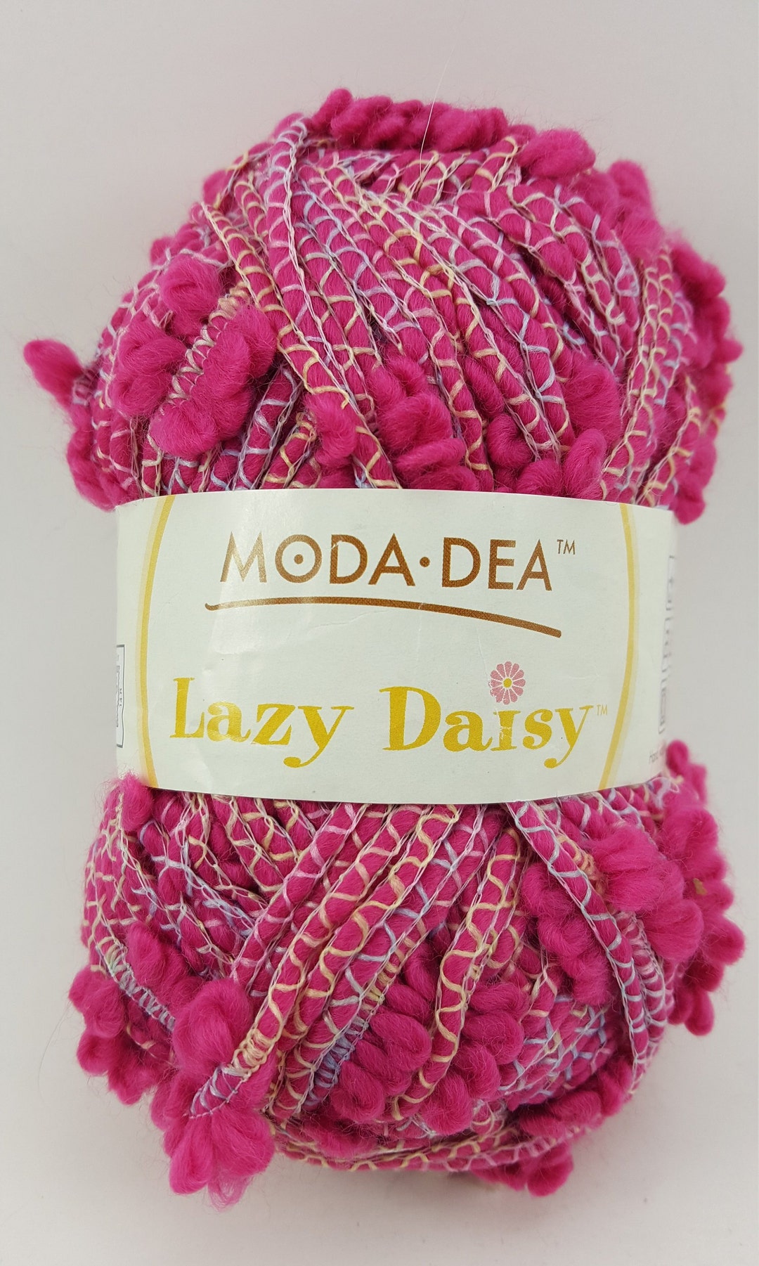 Moda Dea Lazy Daisy # 3714 "bubblegum" Yarn - Etsy