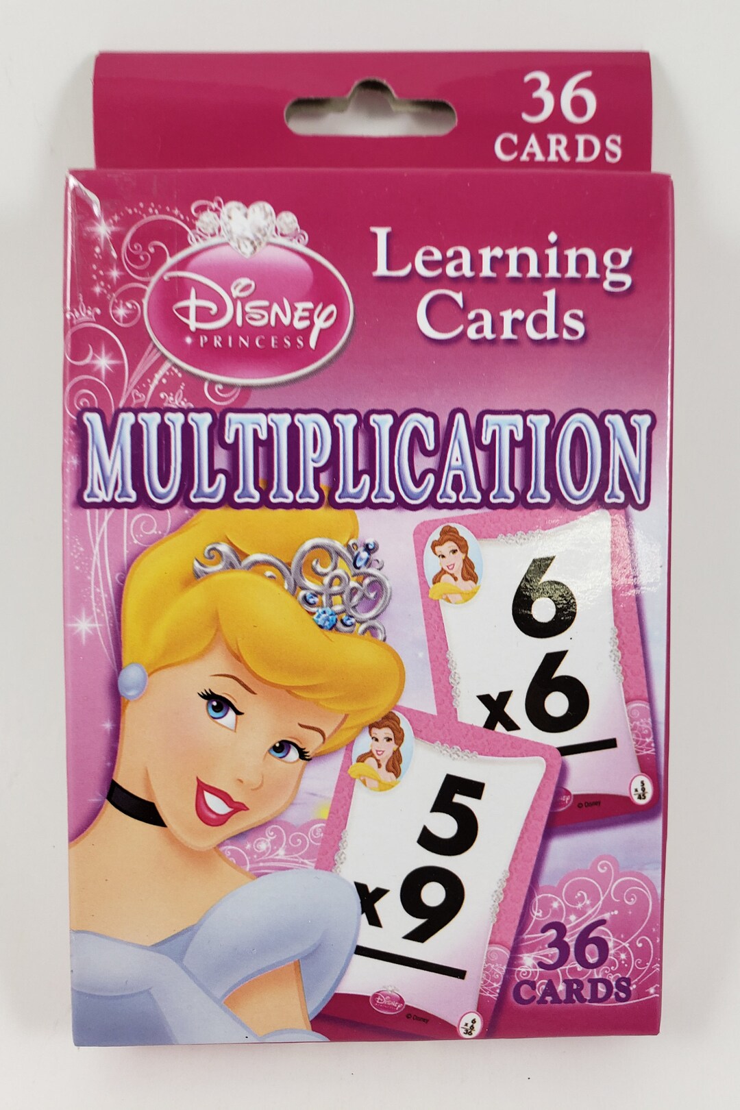 Disney Princess Multiplication Learning Cards - Etsy