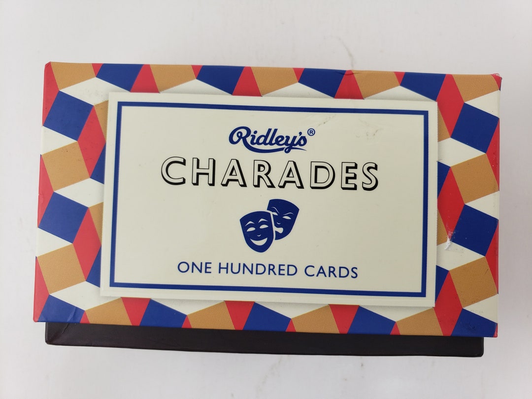 2018 Ridley's Games Room Classic Charades Question Cards - Etsy