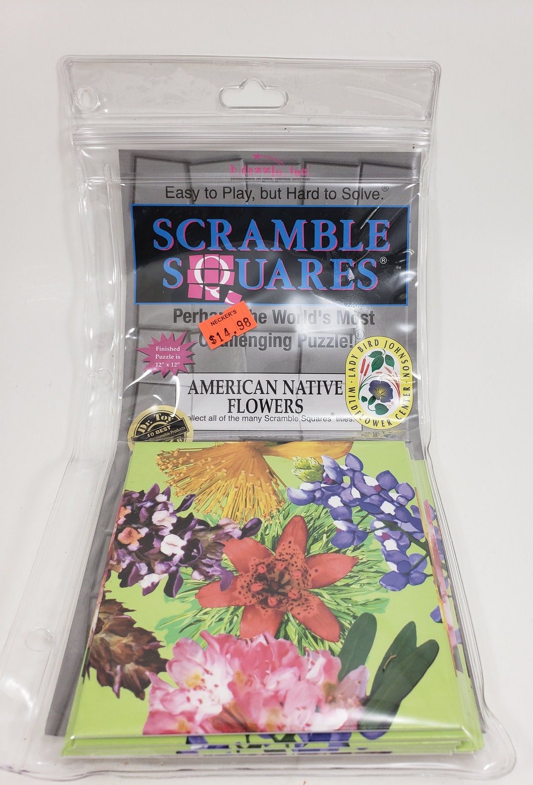 B Dazzle 2004 Scramble Squares "american Native Flowers" Game - OPEN BOX - Etsy