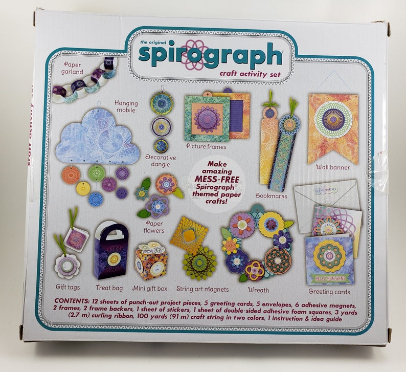 The Original Spirograph Craft Activity Set - Etsy