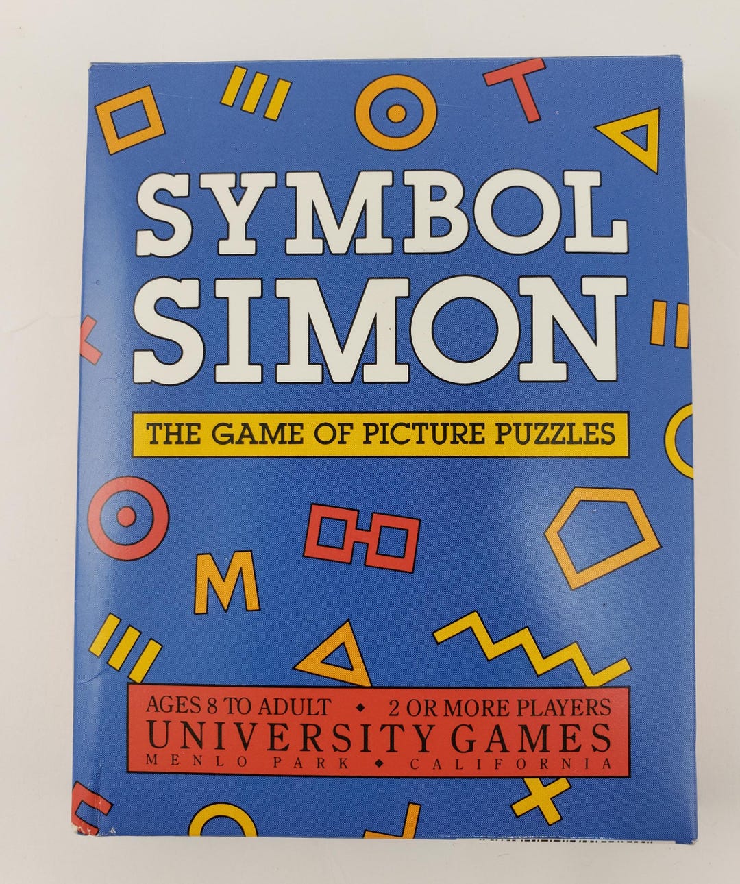 1988 University Games Symbol Simon the Game of Picture Puzzles - Etsy