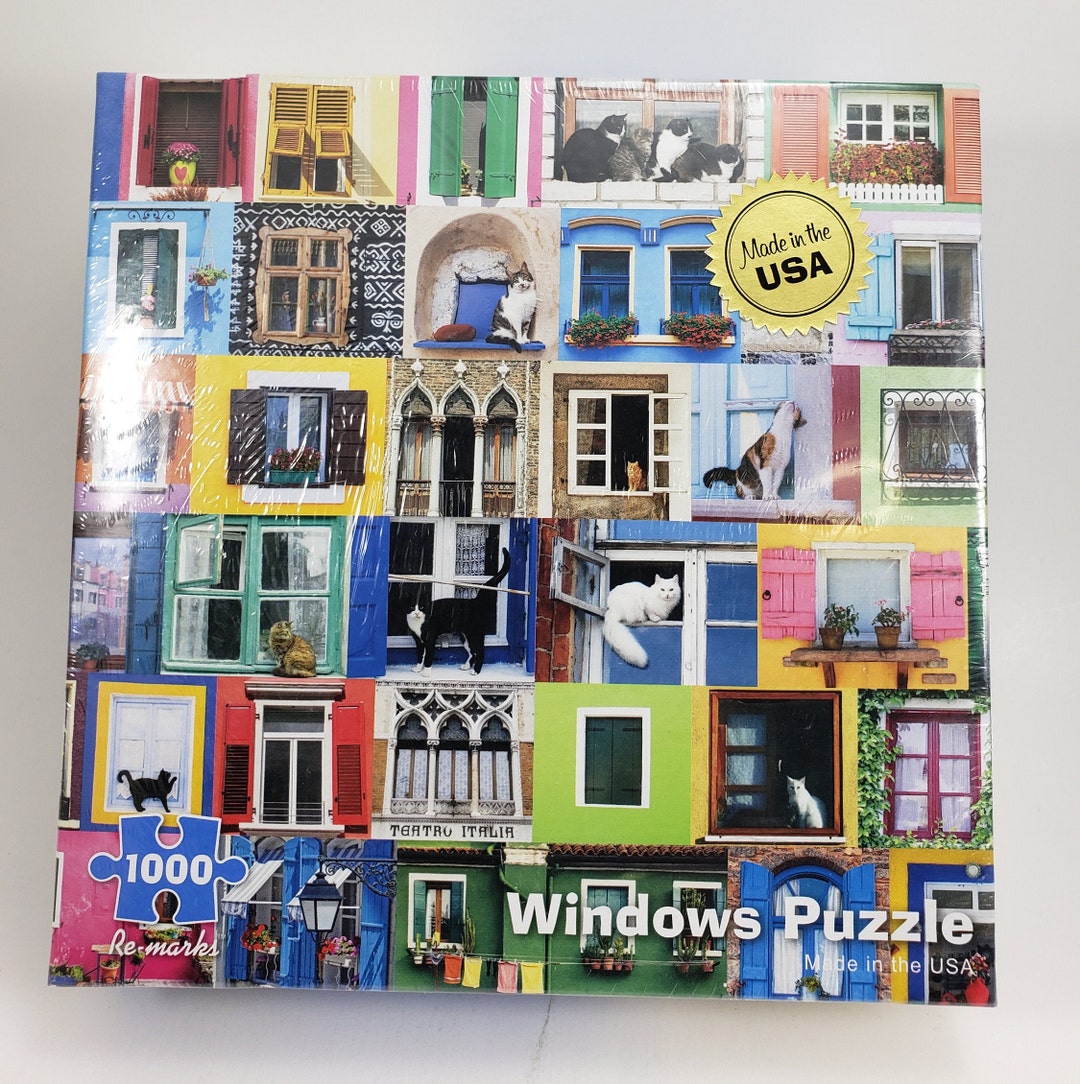 Re-marks "windows" 1000 Piece Puzzle - Etsy