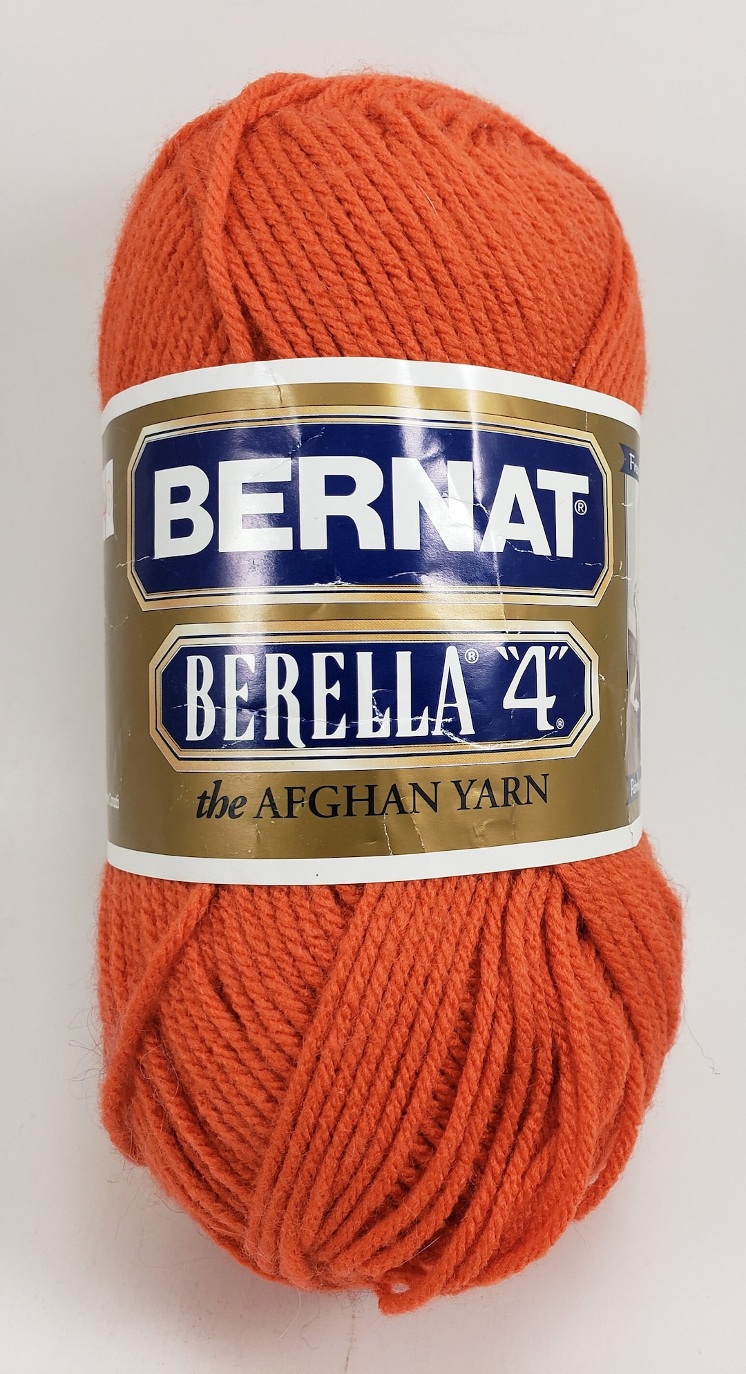 Bernat Berella "4" the Afghan Yarn # 01605 "burnt Orange" - 2 Skeins - Etsy