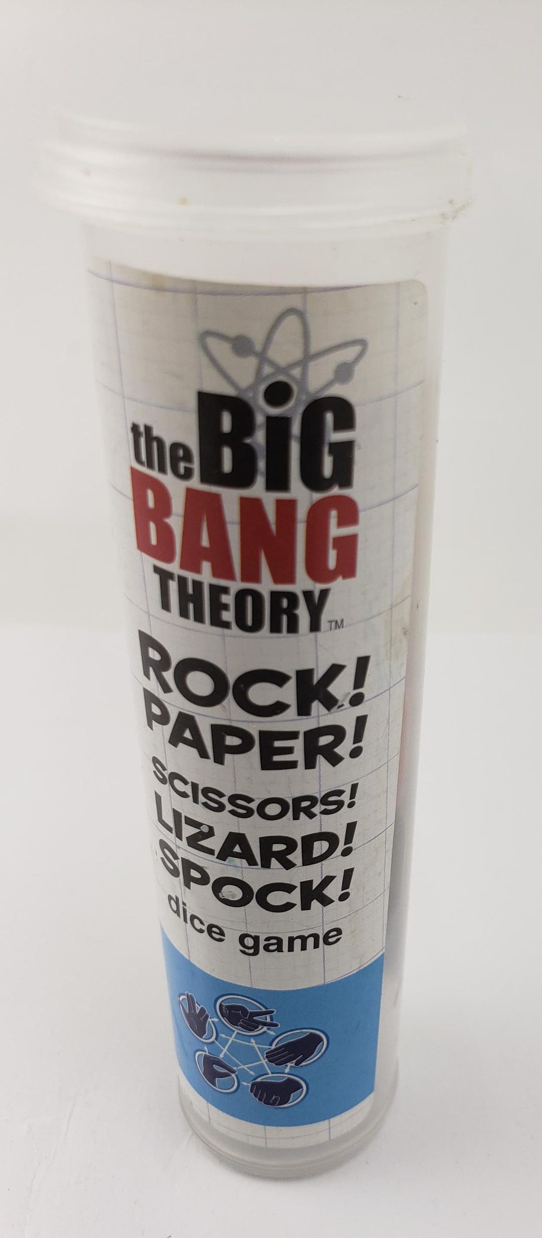 The Big Bang Theory Rock! Paper! Scissor! Lizard! Spock! Dice Game ...