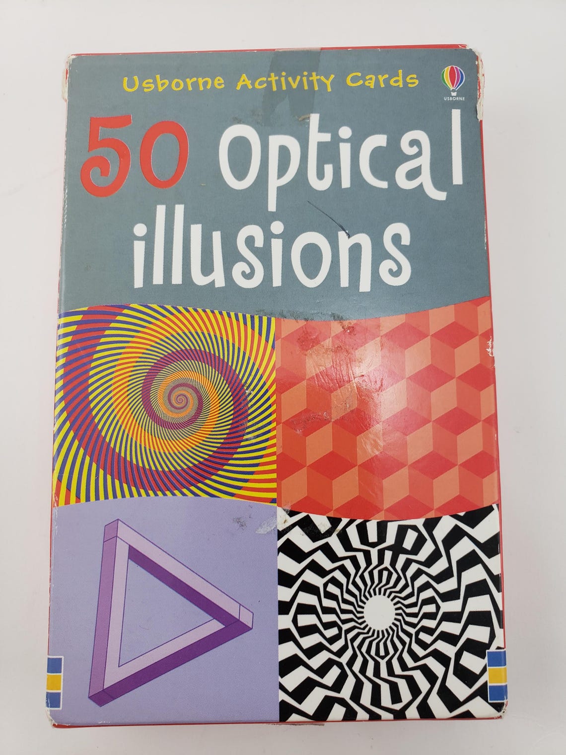 Usborne 50 Optical Illusions Activity Cards - Open Box - Etsy