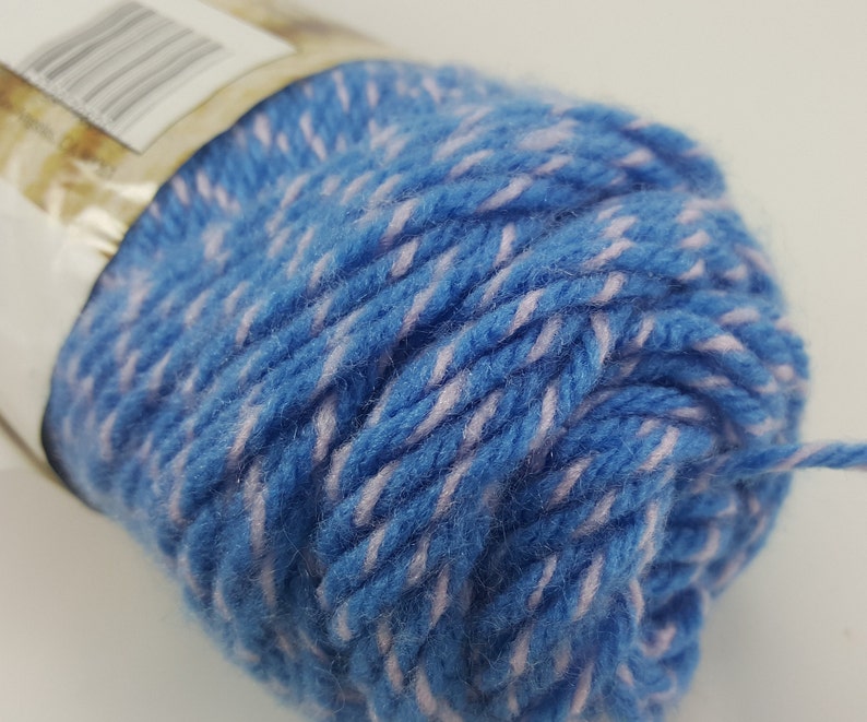 Pop'n Yarn sky Blue Pink Premier Quality Yarn - Etsy
