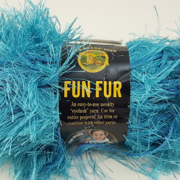 Fun Fur Yarn - Etsy