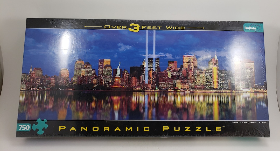 Buffalo Games "new York, New York" 750 Panoramic Piece Puzzle - Etsy