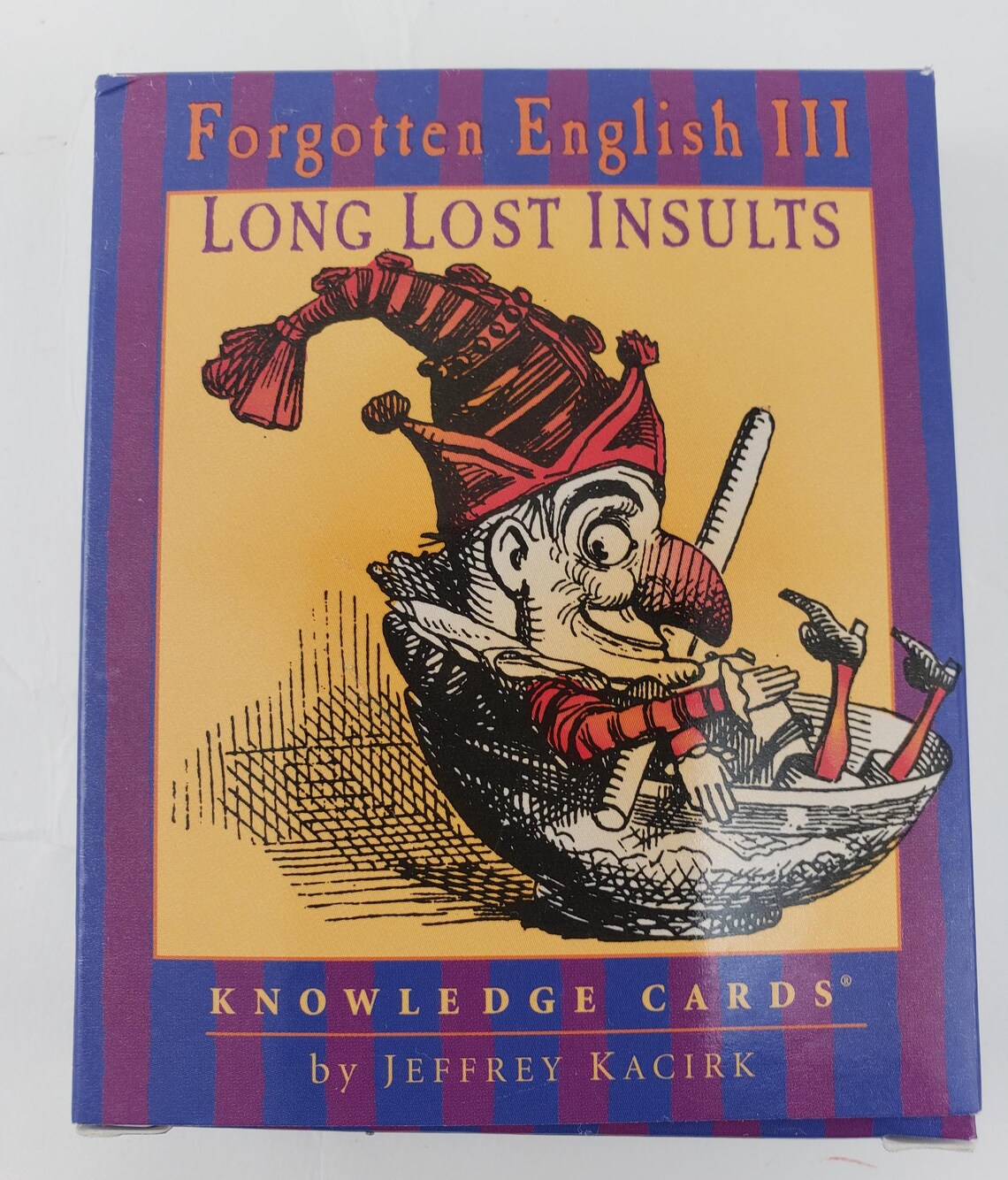 Pomegranate Forgotten English 111 Long Lost Insults Knowledge Cards ...