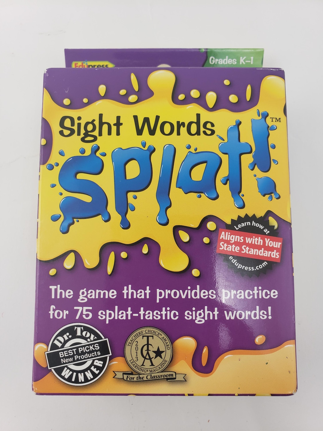 Edupress 2016 Sight Words Splat Card Game - Etsy