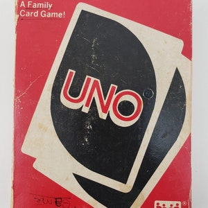 Vtg. International 1983 UNO Card Game - Pre Owned - Etsy