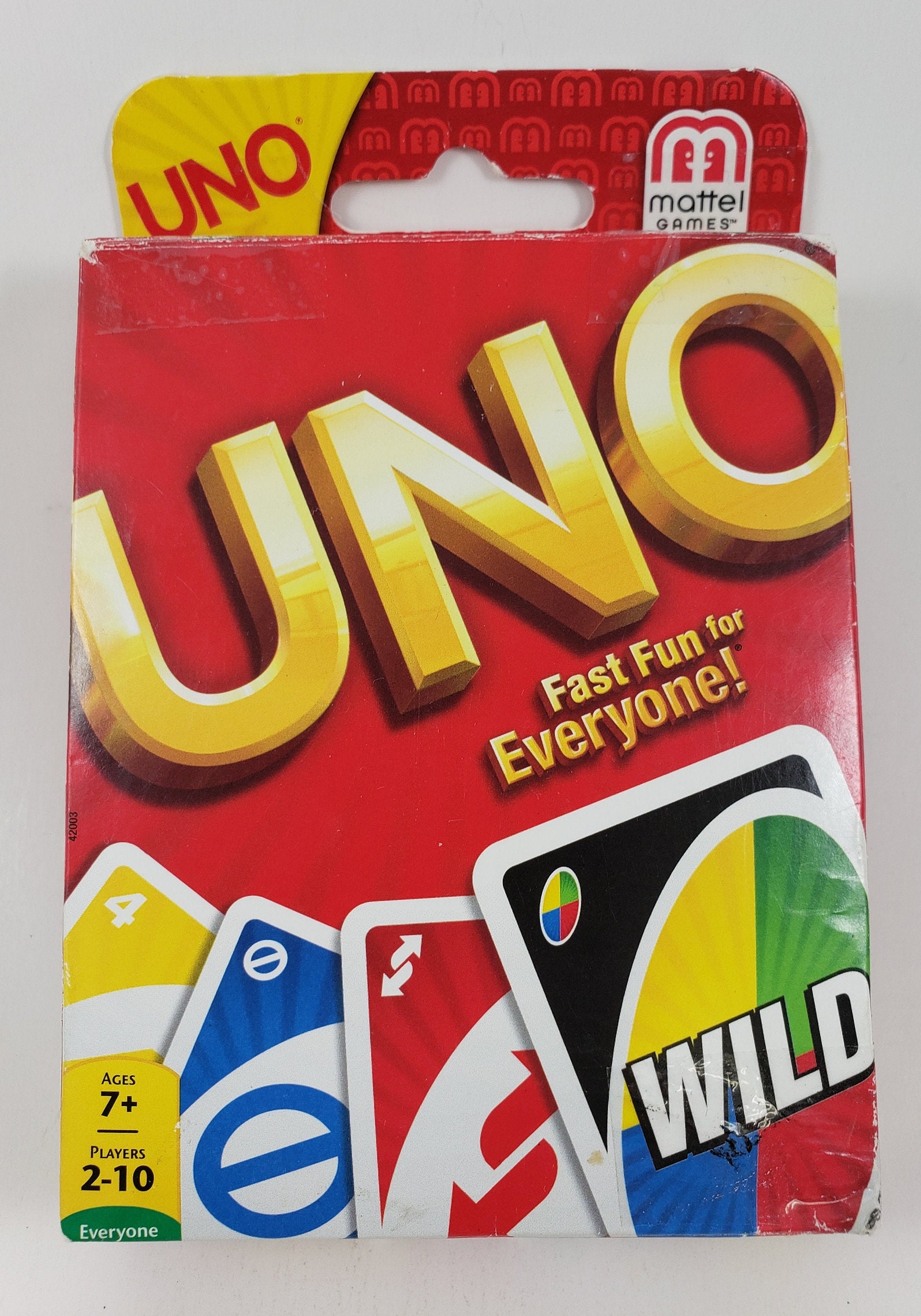 Mattel 2012 UNO WILD Card Game - Etsy