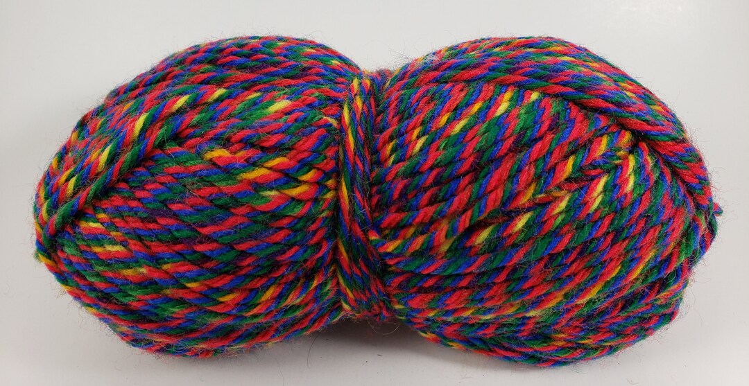 Variegated Color Yarn, Multi-colored Yarn 2 Skeins - Etsy