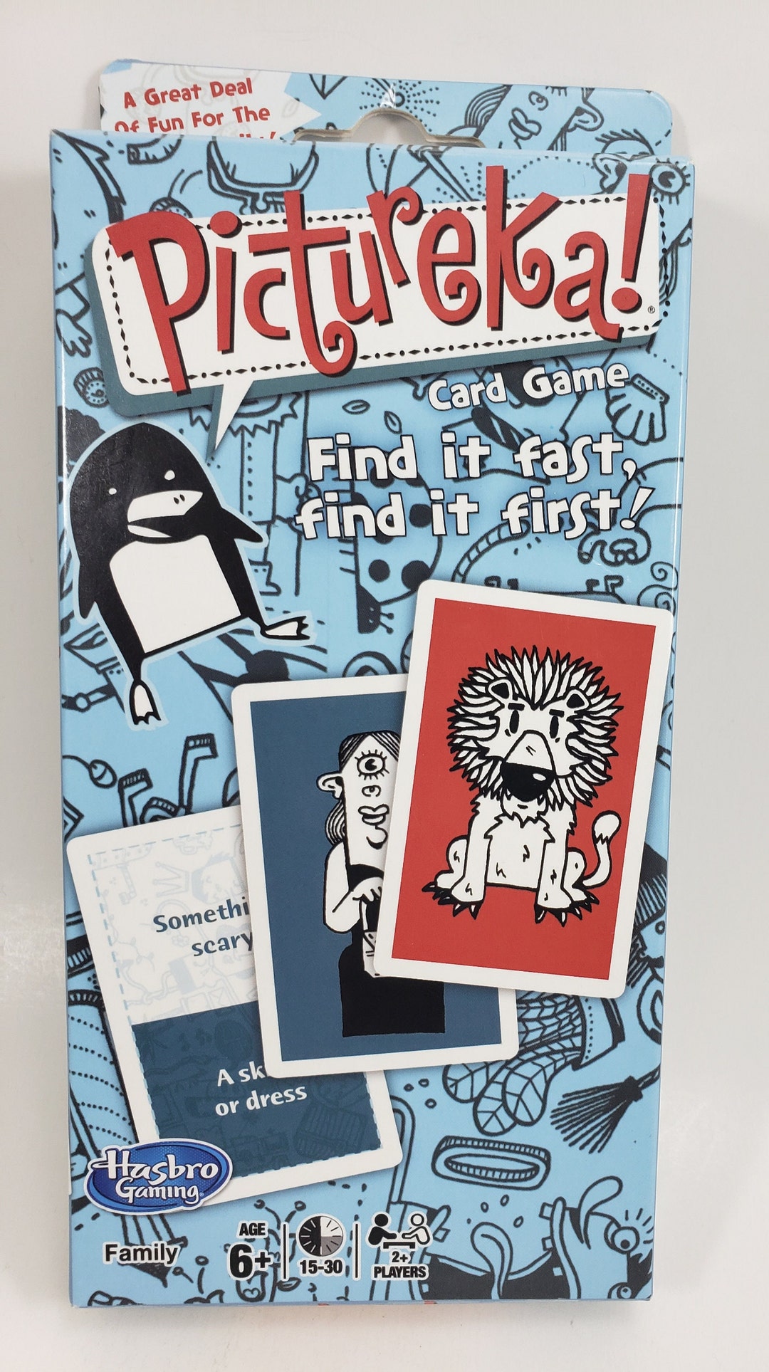 Hasbro Gaming Pictureka Card Game - Open Box - Etsy