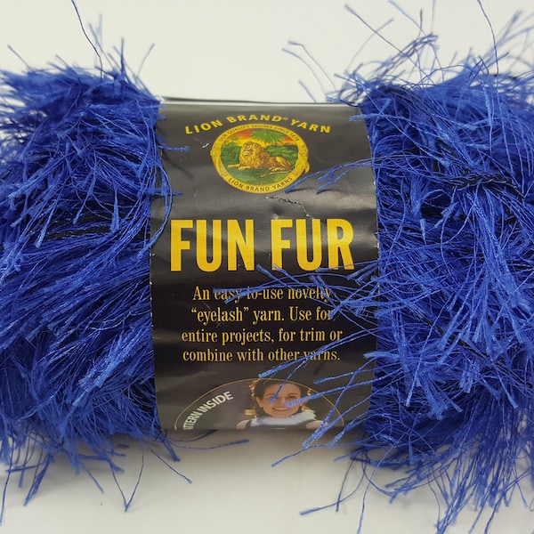 Fun Fur Yarn - Etsy