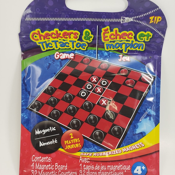 Magnetic Checkers - Etsy