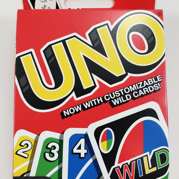 Uno Wild Svg - Etsy
