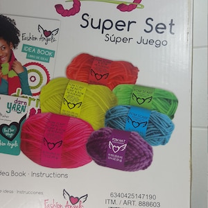 Fashion Angels Darn Yarn 6 in 1 Super Set Kit - Etsy
