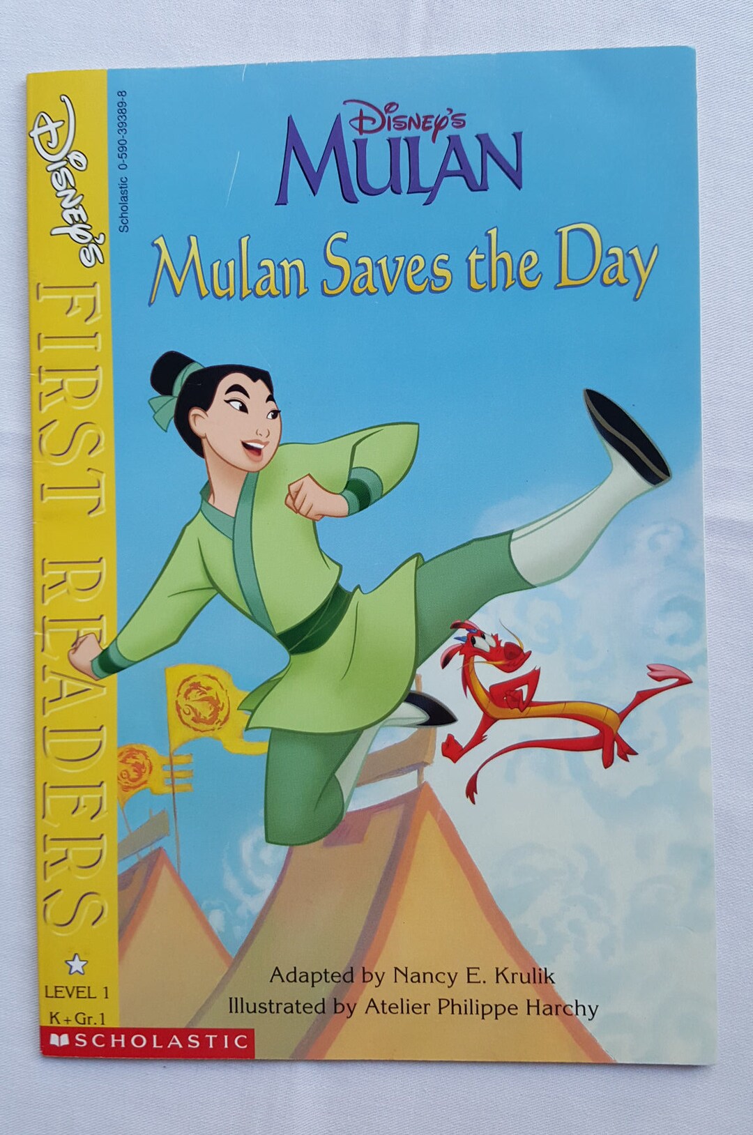 Vintage Disney's Mulan First Readers "mulan Saves the Day", Level 1 ...