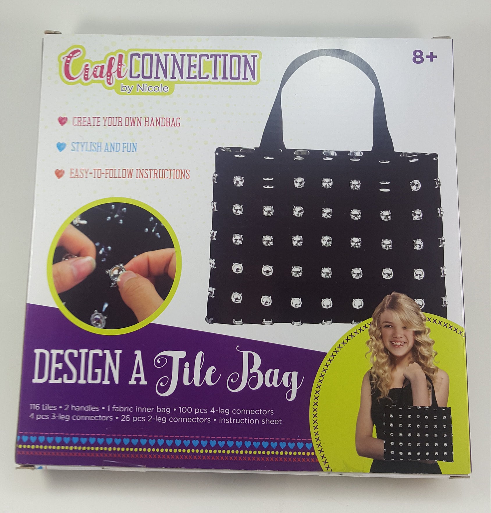 Nicole Craft Connection Kit Diseñar una bolsa de azulejos | Etsy España