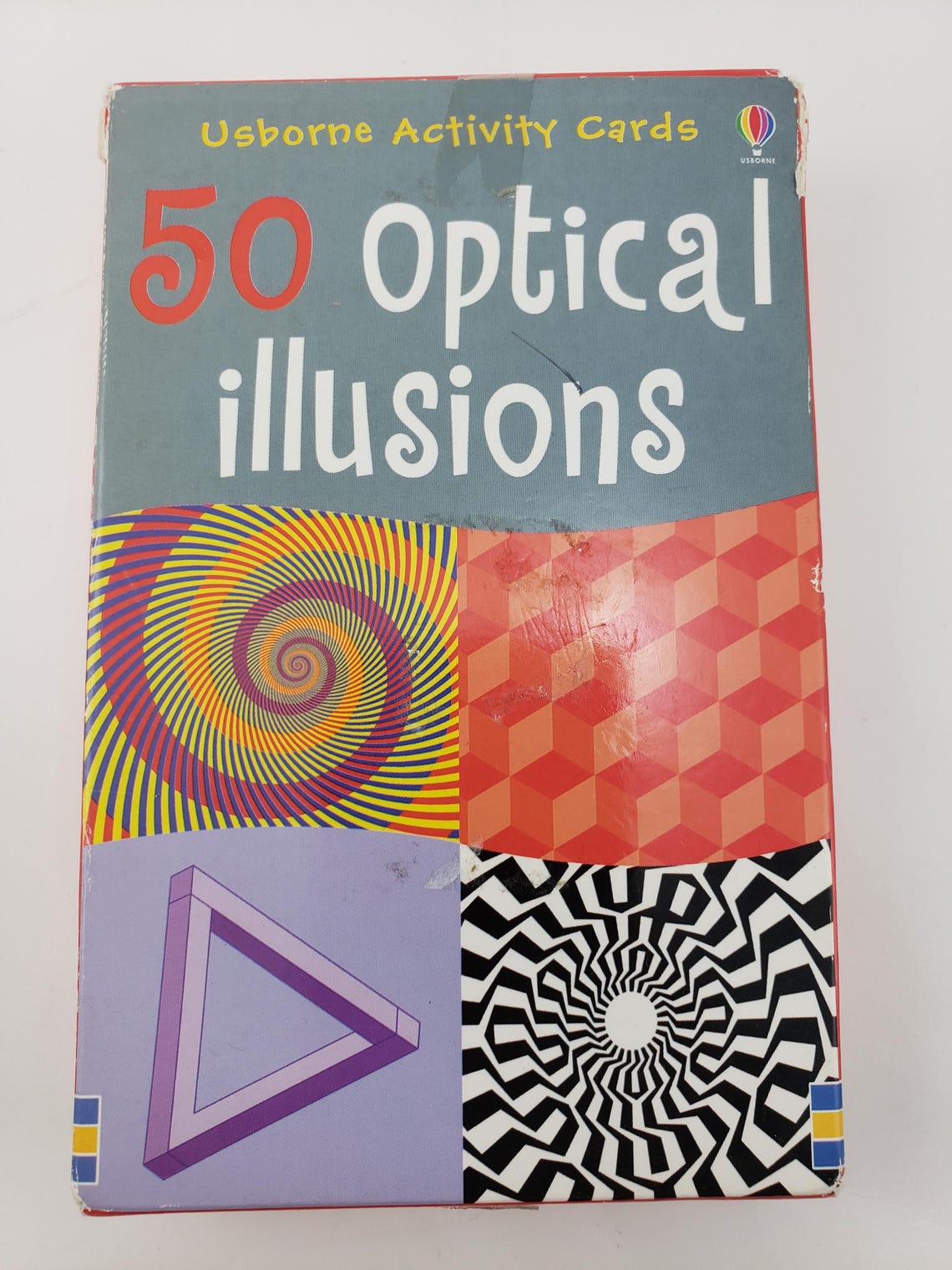 Usborne 50 Optical Illusions Activity Cards - Open Box - Etsy