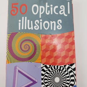 Usborne 50 Optical Illusions Activity Cards - Open Box - Etsy