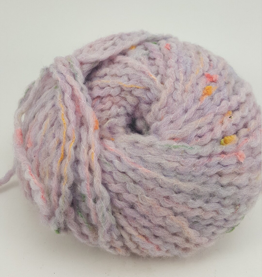 Light Purple Crumpled Multicolored, Variegated Yarn - Etsy