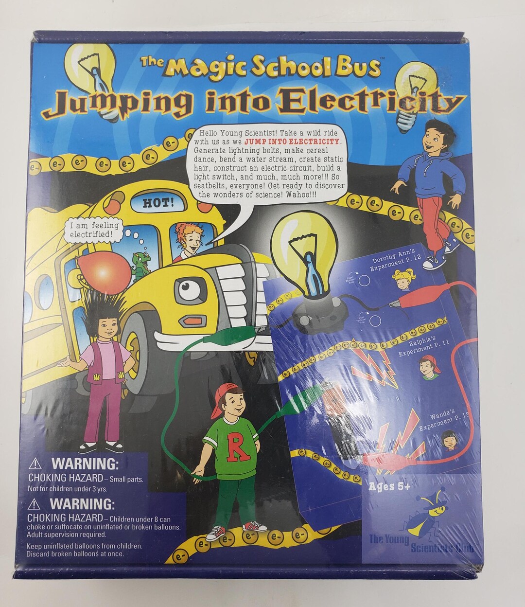 Scholastic the Magic School Bus Jumping Into Electricity - Etsy