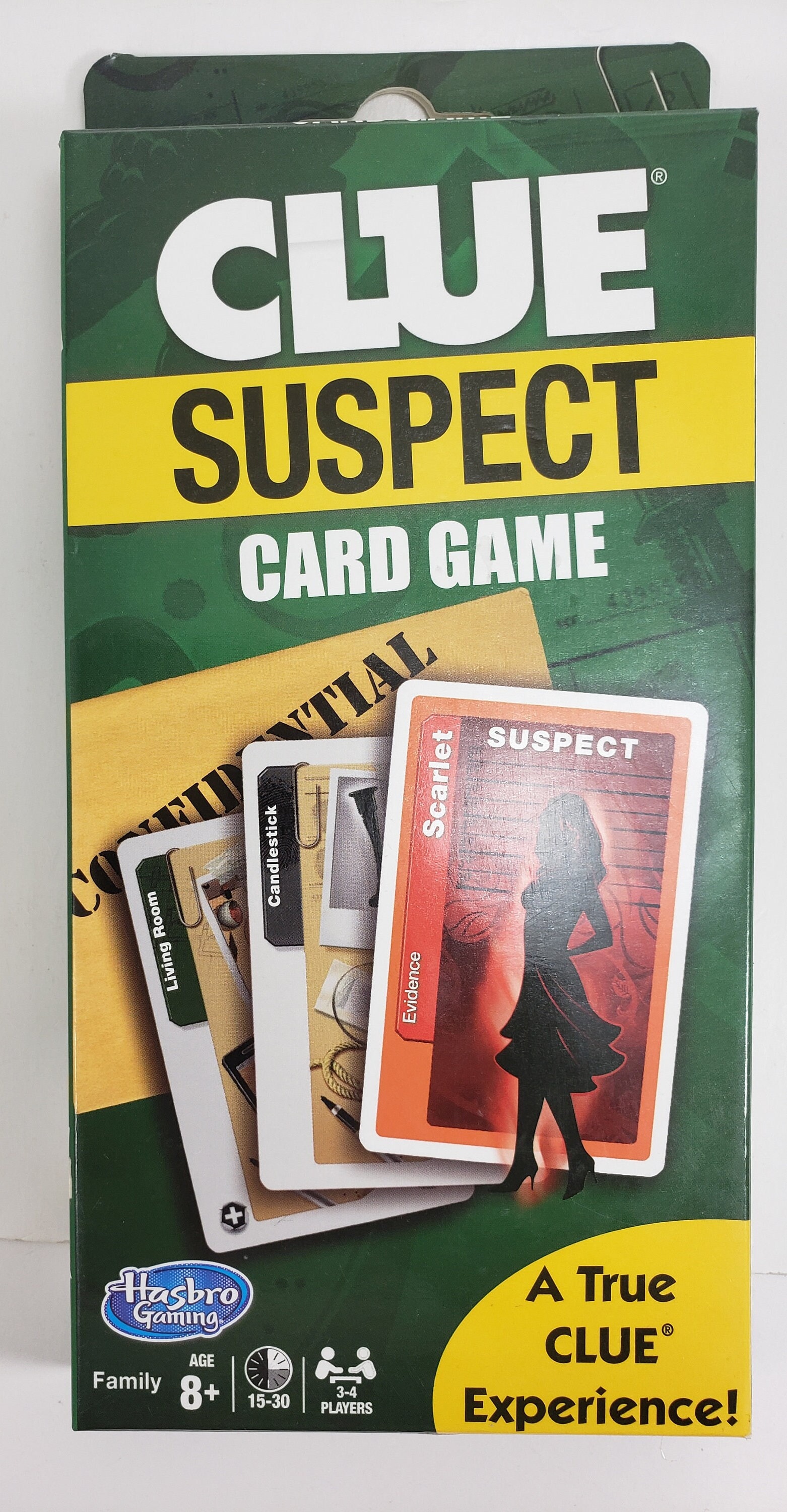 Clue Suspect Card Game