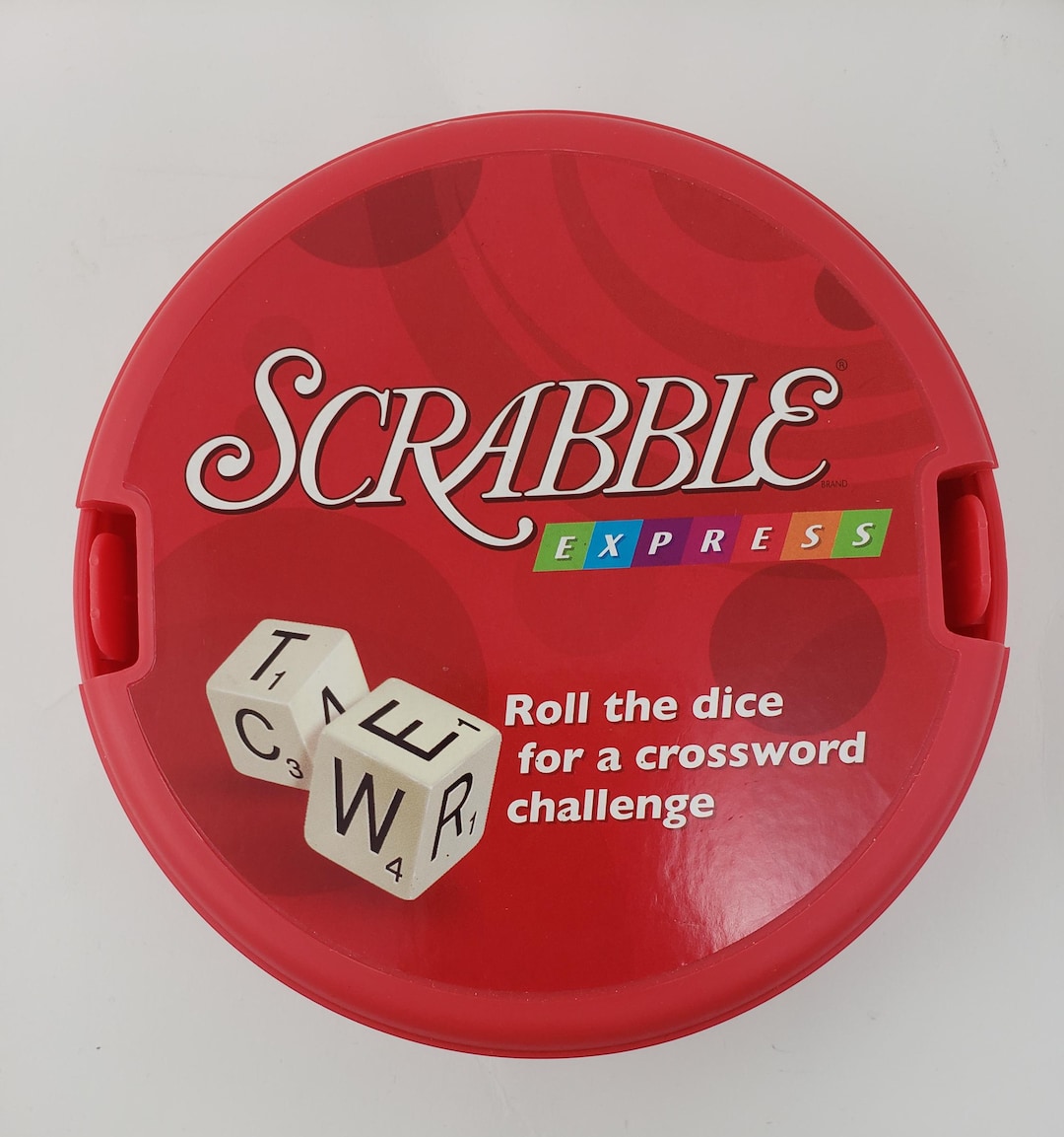 Hasbro Parker Brothers 2007 Scrabble Express in Storage Case - Open Box ...