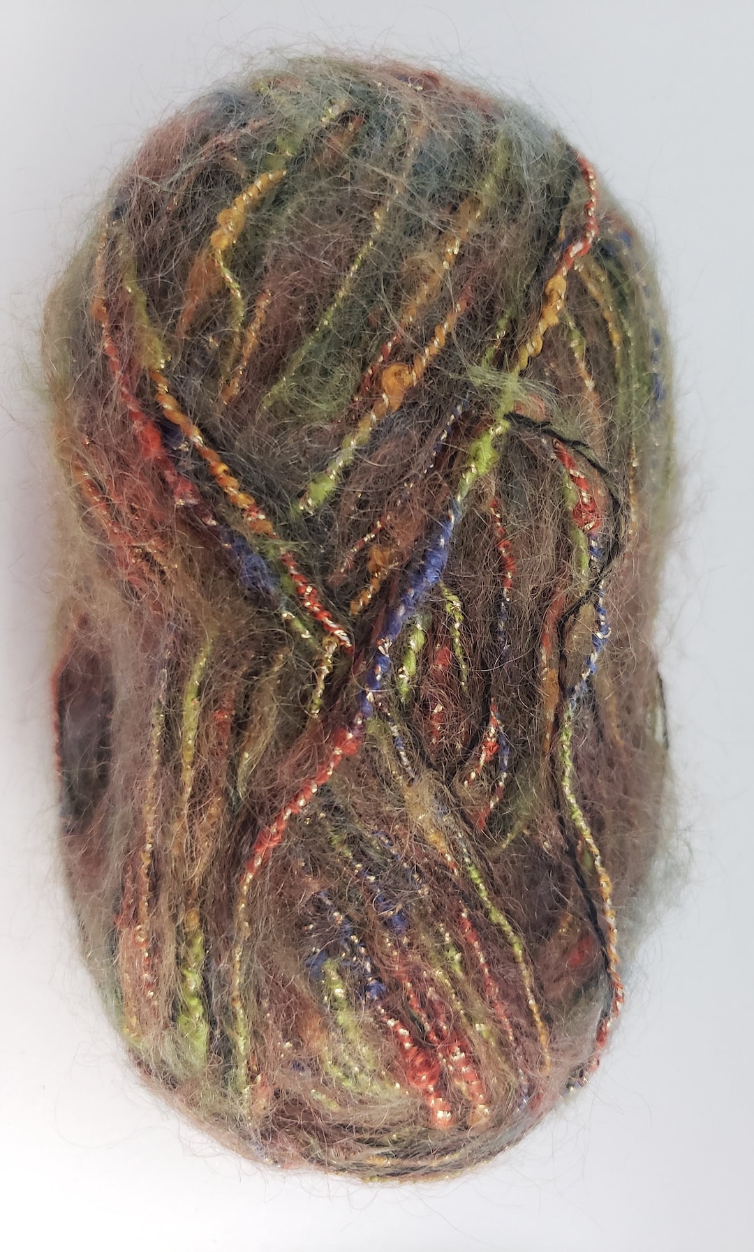 Variegated, Multi- Colored, Shimmering, Glittering Yarn - Etsy