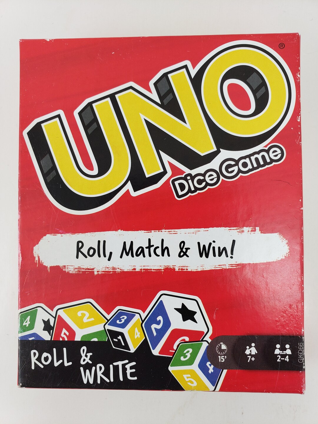 Mattel 2019 UNO Dice Game Open Box - Etsy