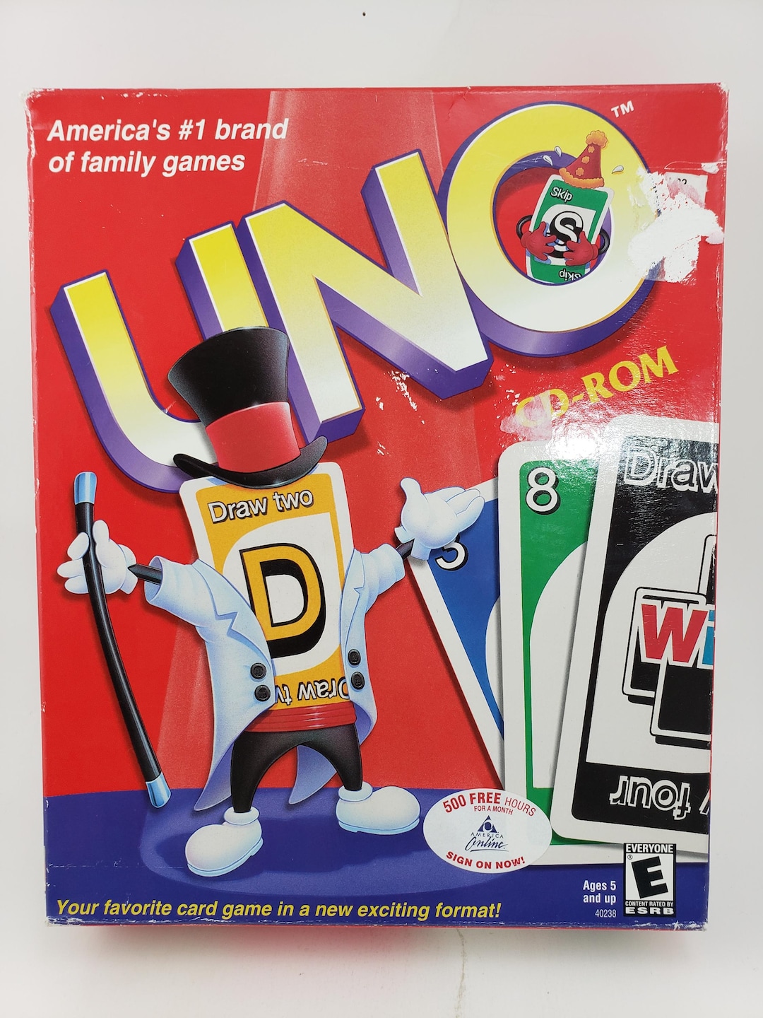 2000 Mattel UNO CD-ROM Game - Open Box - Etsy