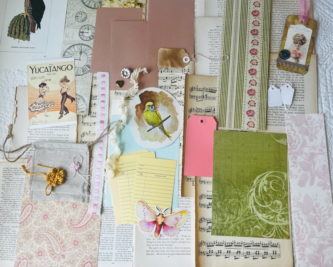 Penelope's Romance Ephemera Packet Over 50 Pieces 8 X 10 - Etsy