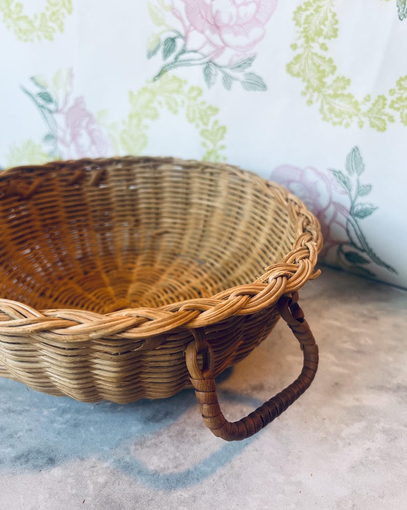 Vintage Wicker Carry Basket Made for 3 Quart Pyrex Oven Dish - Etsy