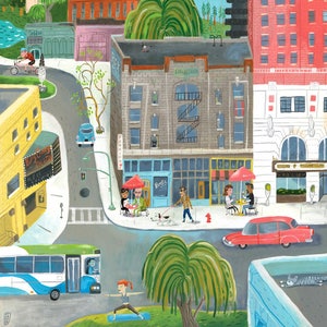 The Longbotham, Spokane, Washington . A Limited Edition Giclee Print of ...